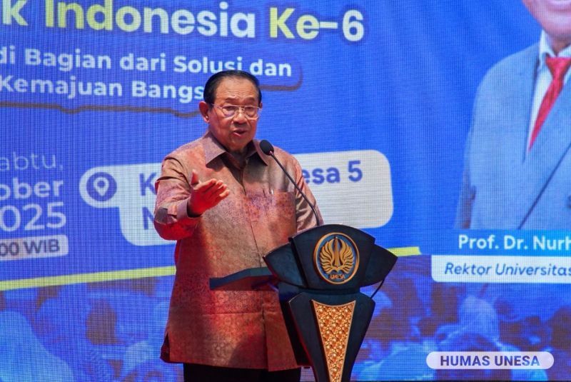 SBY Beri Kuliah Umum di Unesa 5 Magetan, Ajak Civitas Jadi Lokomotif ...